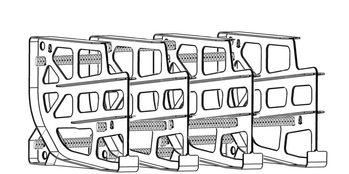FIFO™ Adjustable Dowels - 9qt – Shelf Reliance