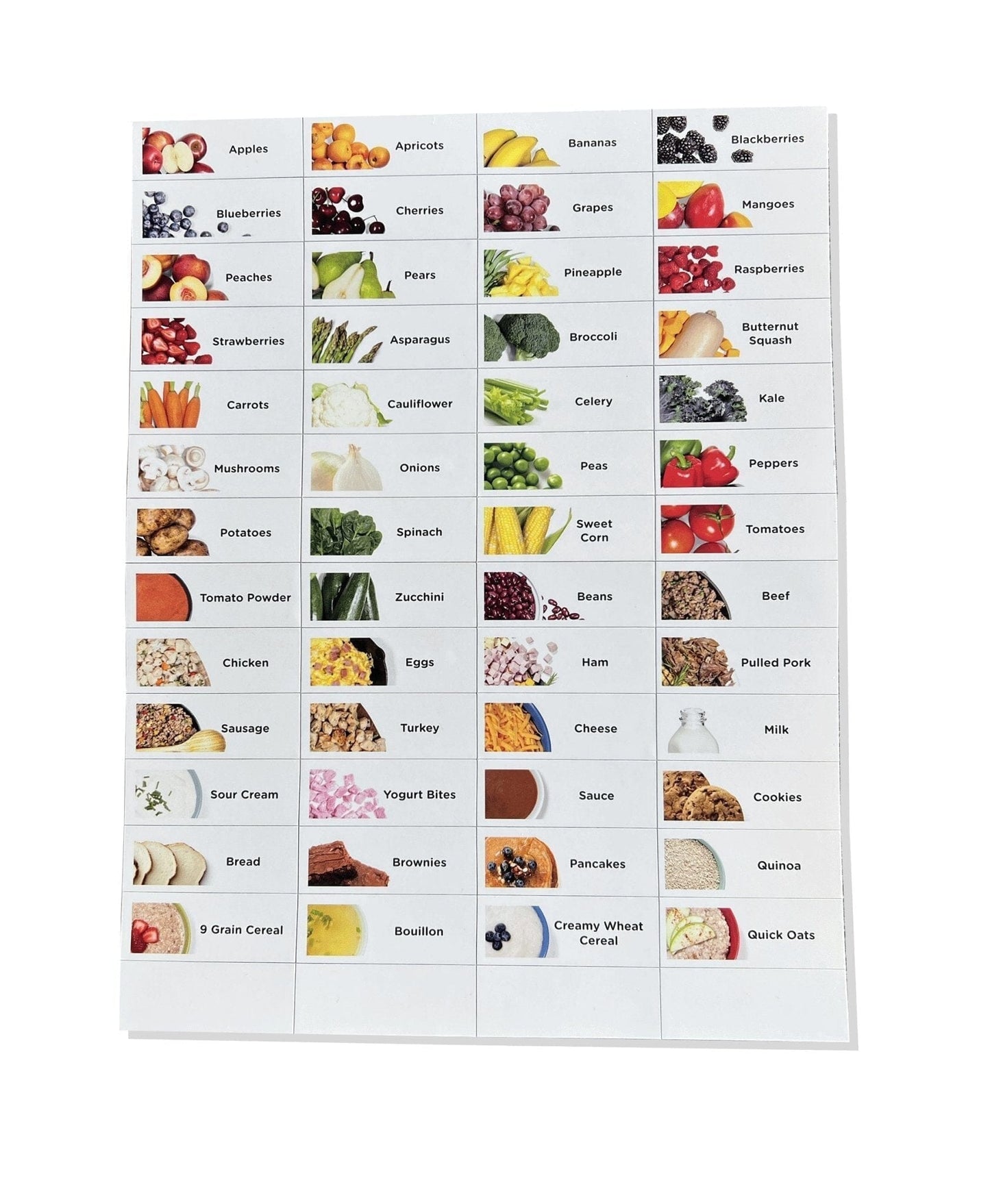 Maximizer Food Storage Magnet Label – Shelf Reliance